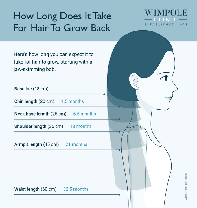 How Long For Hair To Grow Back After Hair Loss & Hair Removal?